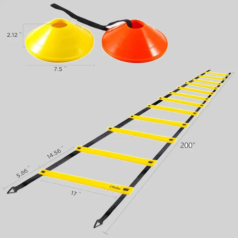 Agility Ladder with Disc Cones - NeuroFiT Connections
